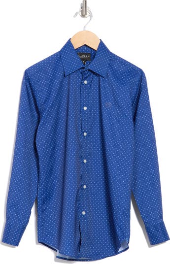 Lauren Ralph Lauren Kids' Plaid Dress Shirt | Nordstromrack