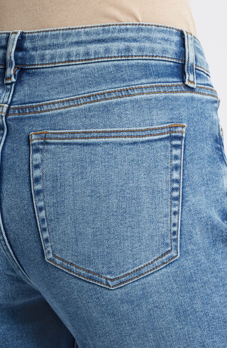 FRAME Le Crop Raw Hem Mini Bootcut Jeans | Nordstromrack