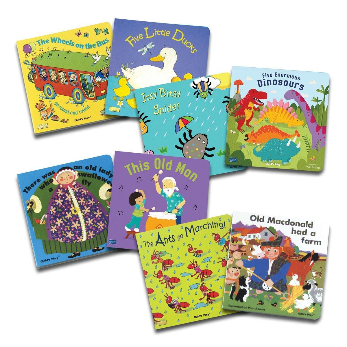 Kaplan Early Learning Company Classic Rhythms and Rhymes Board Books ...