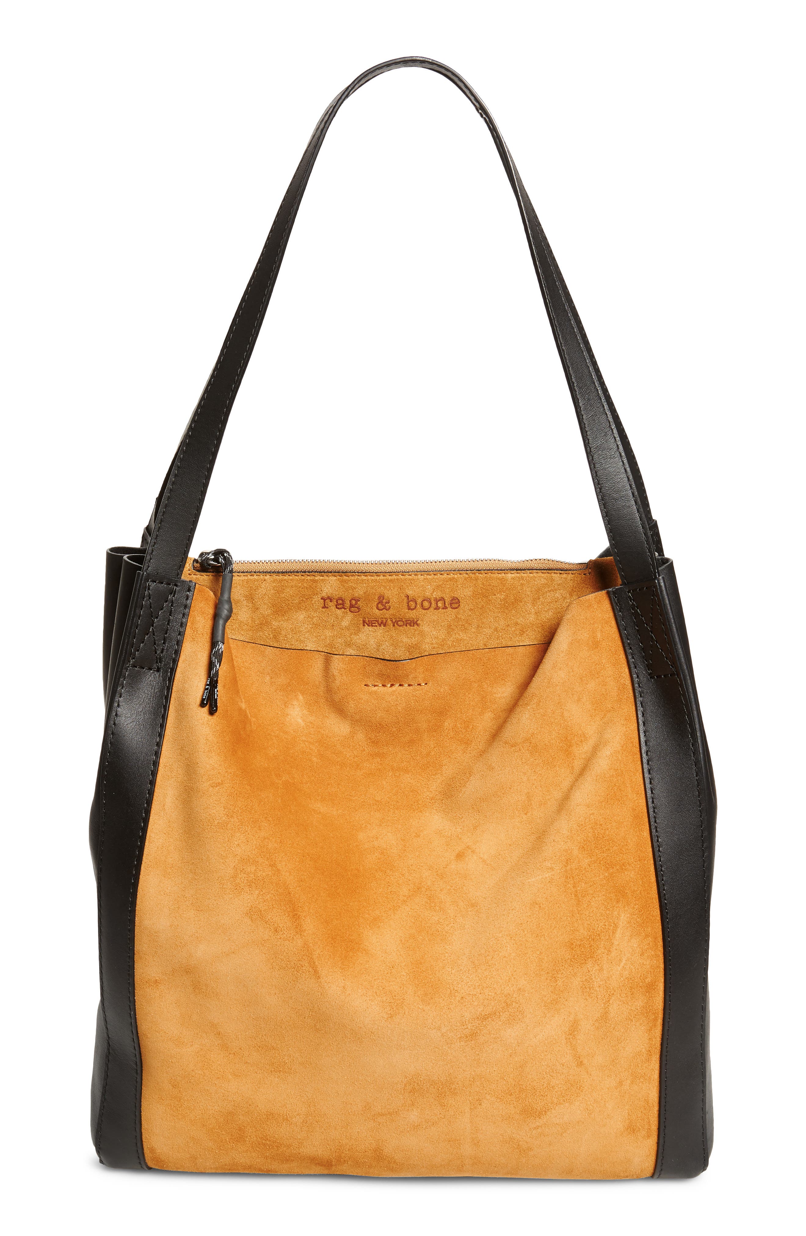 rag & bone Passenger Suede & Leather Tote | Nordstromrack