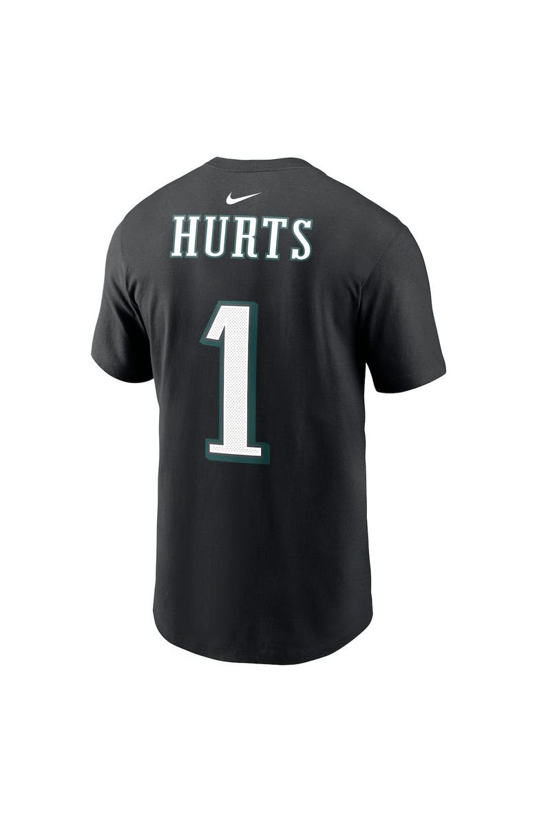 Nike Men's Nike Jalen Hurts Black Philadelphia Eagles Super Bowl LVII ...
