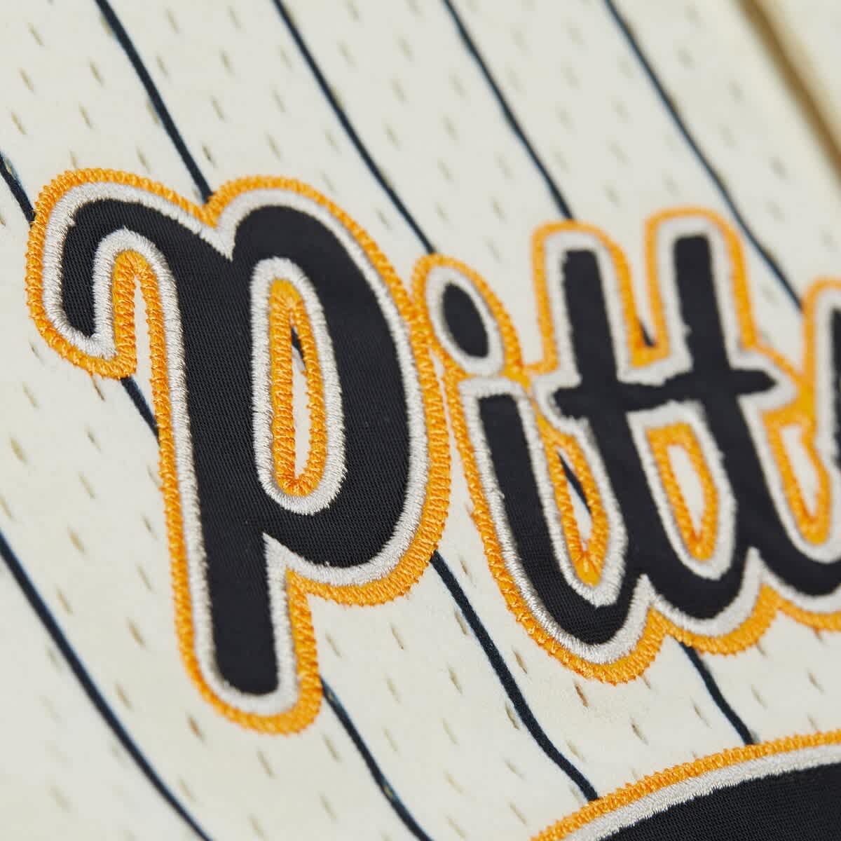 Mitchell & Ness Men's Mitchell & Ness Troy Polamalu Cream Pittsburgh ...