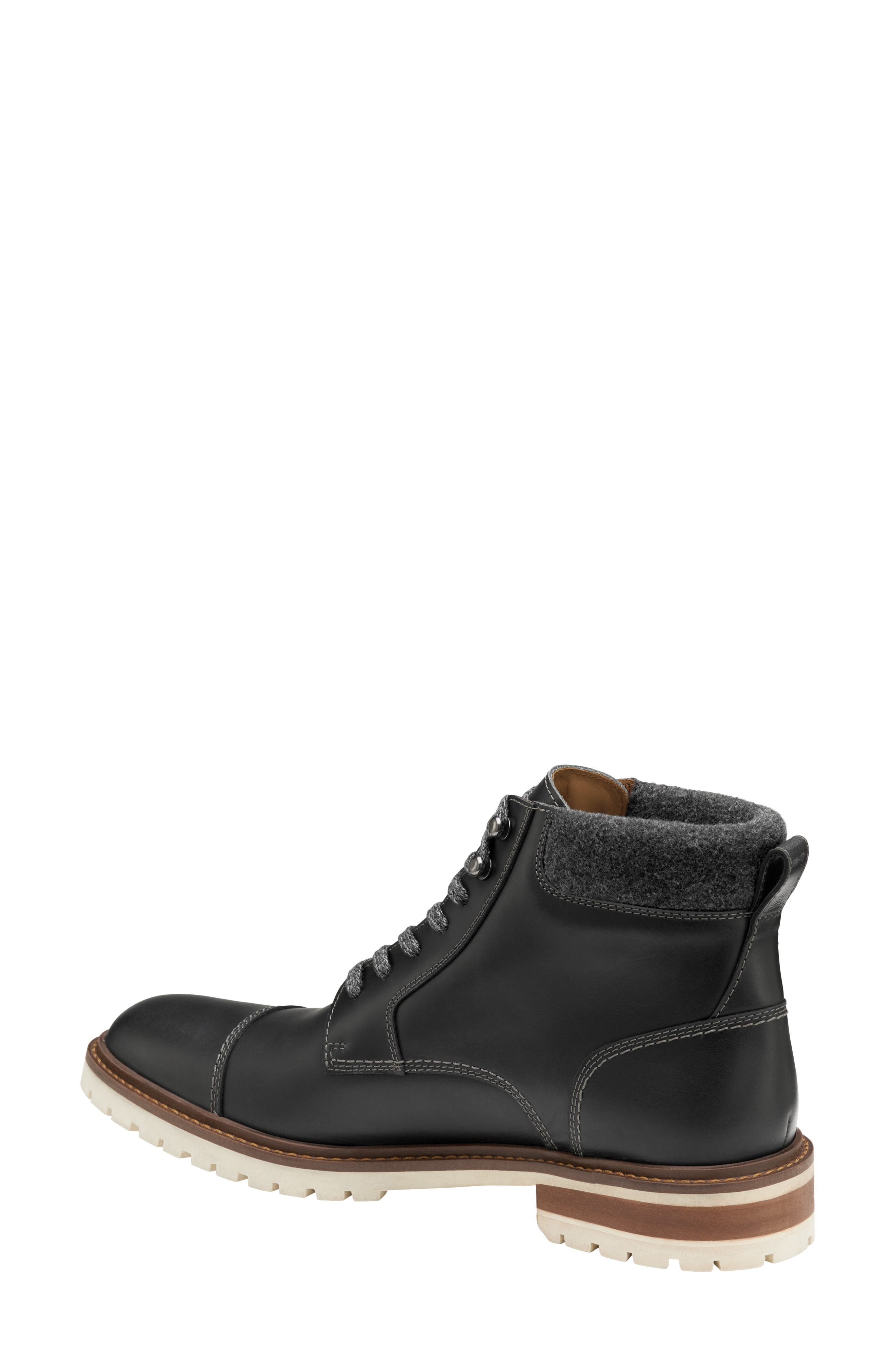 Johnston & Murphy Barrett Water Resistant Cap Toe Boot (Men ...