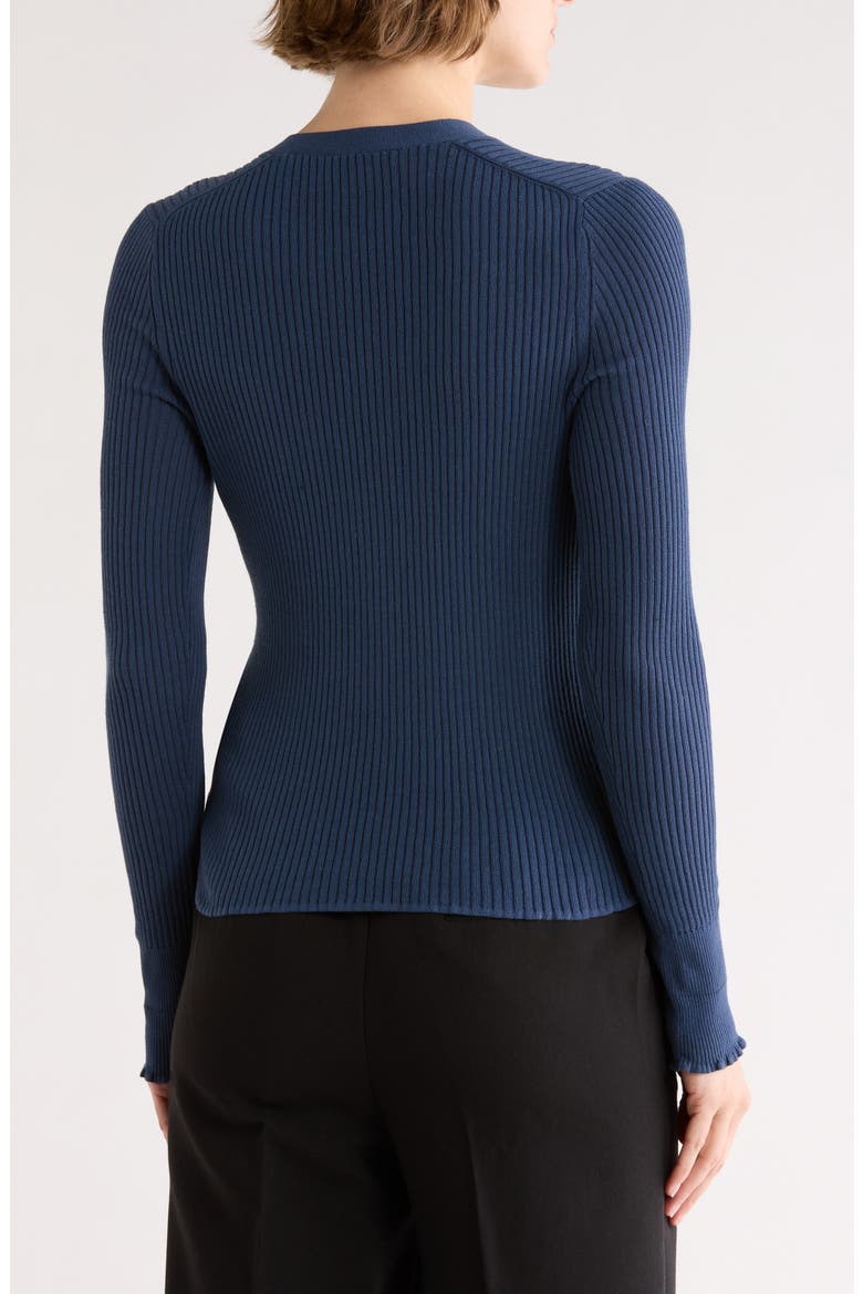 Ribbed Button Front Cardigan (Women) | Nordstromrack