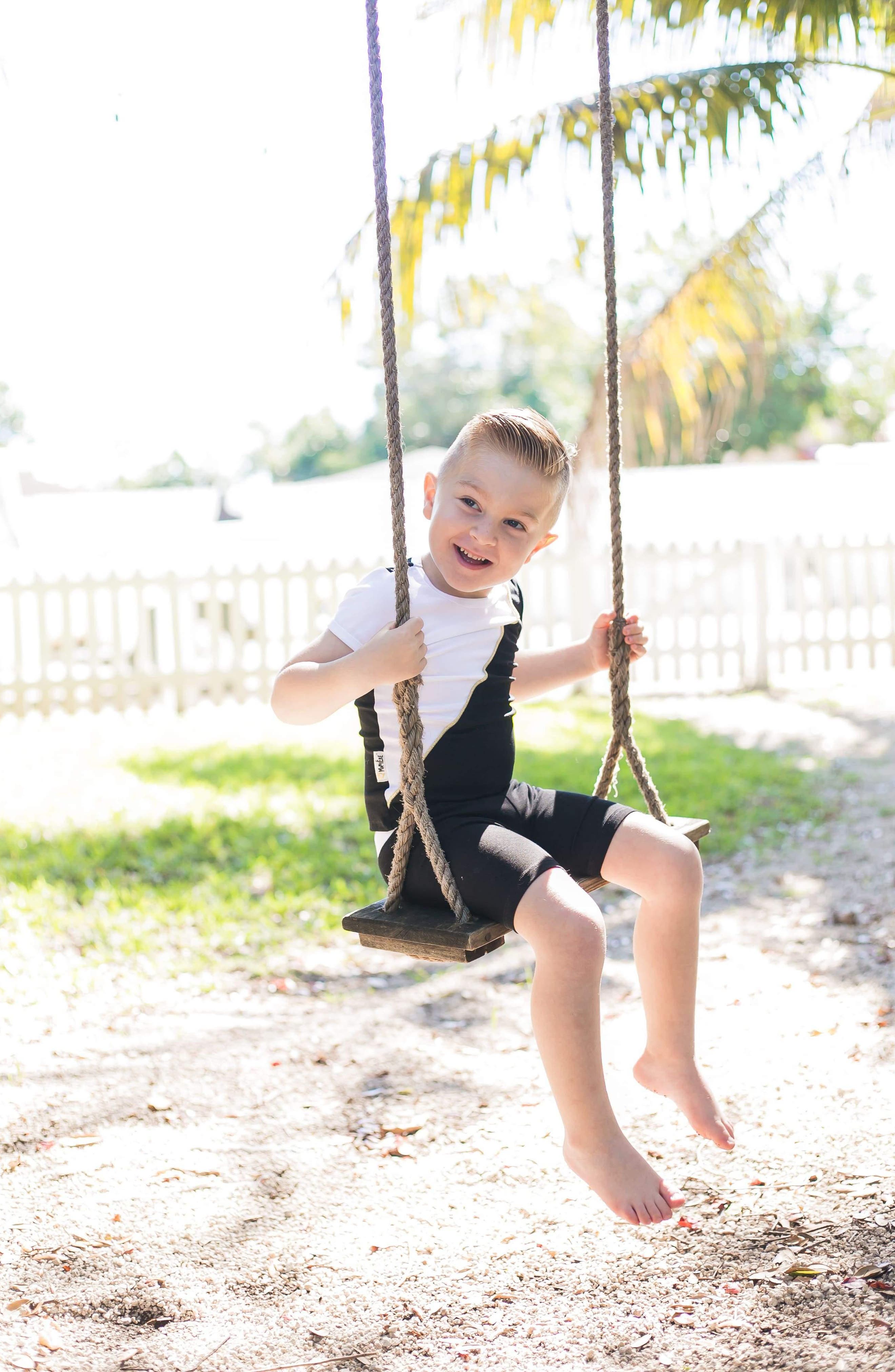 Manière Diagonal Colorblock T-Shirt & Pull-On Shorts Set | Nordstrom