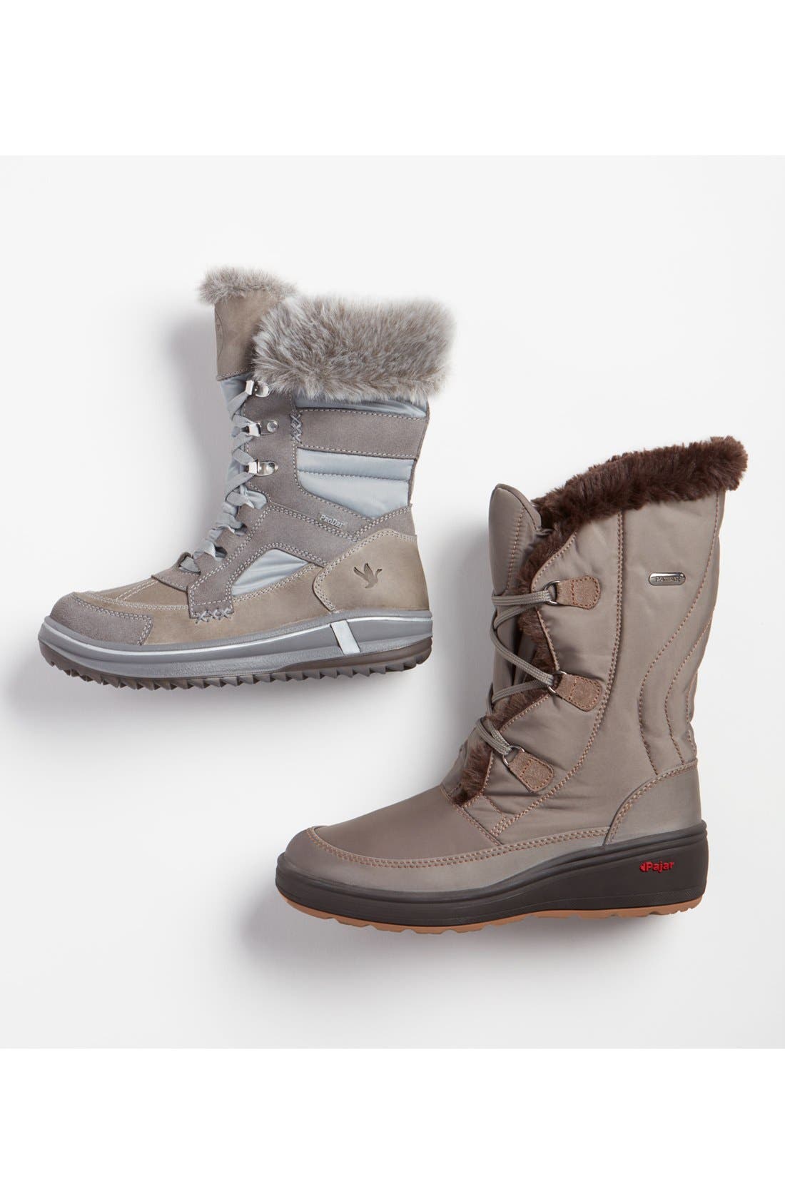 Pajar 'Marcie' Waterproof Snow Boot with Faux Fur Collar (Women ...