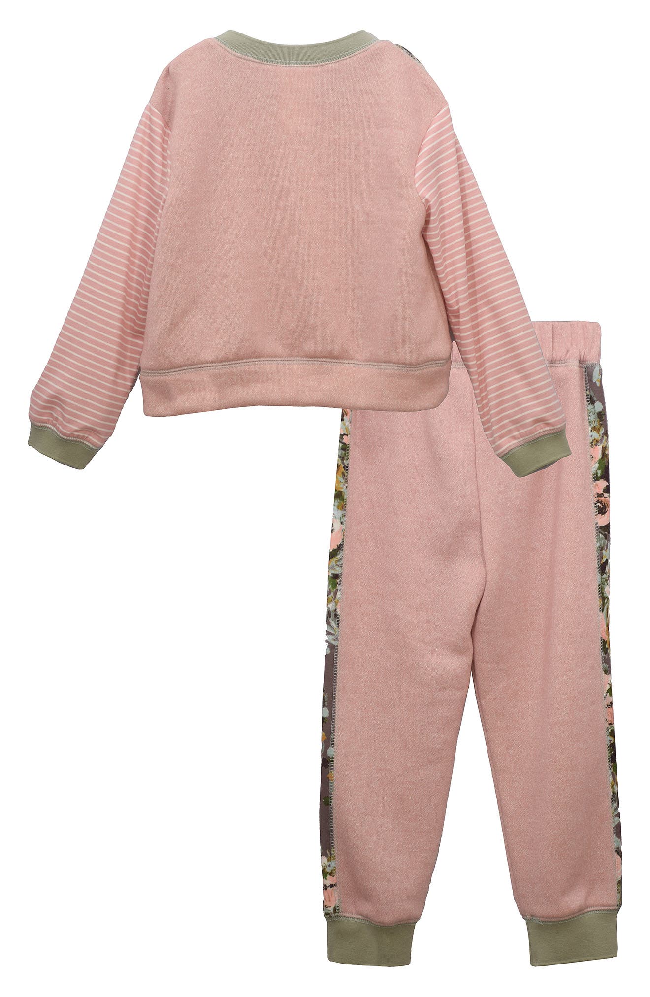 Bonnie Jean Kids' Mixed Print Top & Joggers Set | Nordstromrack