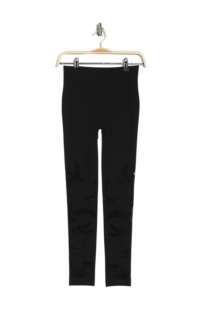 SECRET LACE Laser-Cut Camo Print Leggings | Nordstromrack