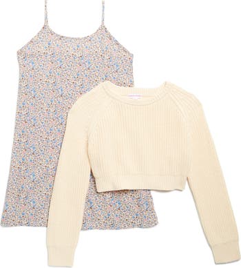 Design History Kids' Sweater & Dress Set | Nordstromrack