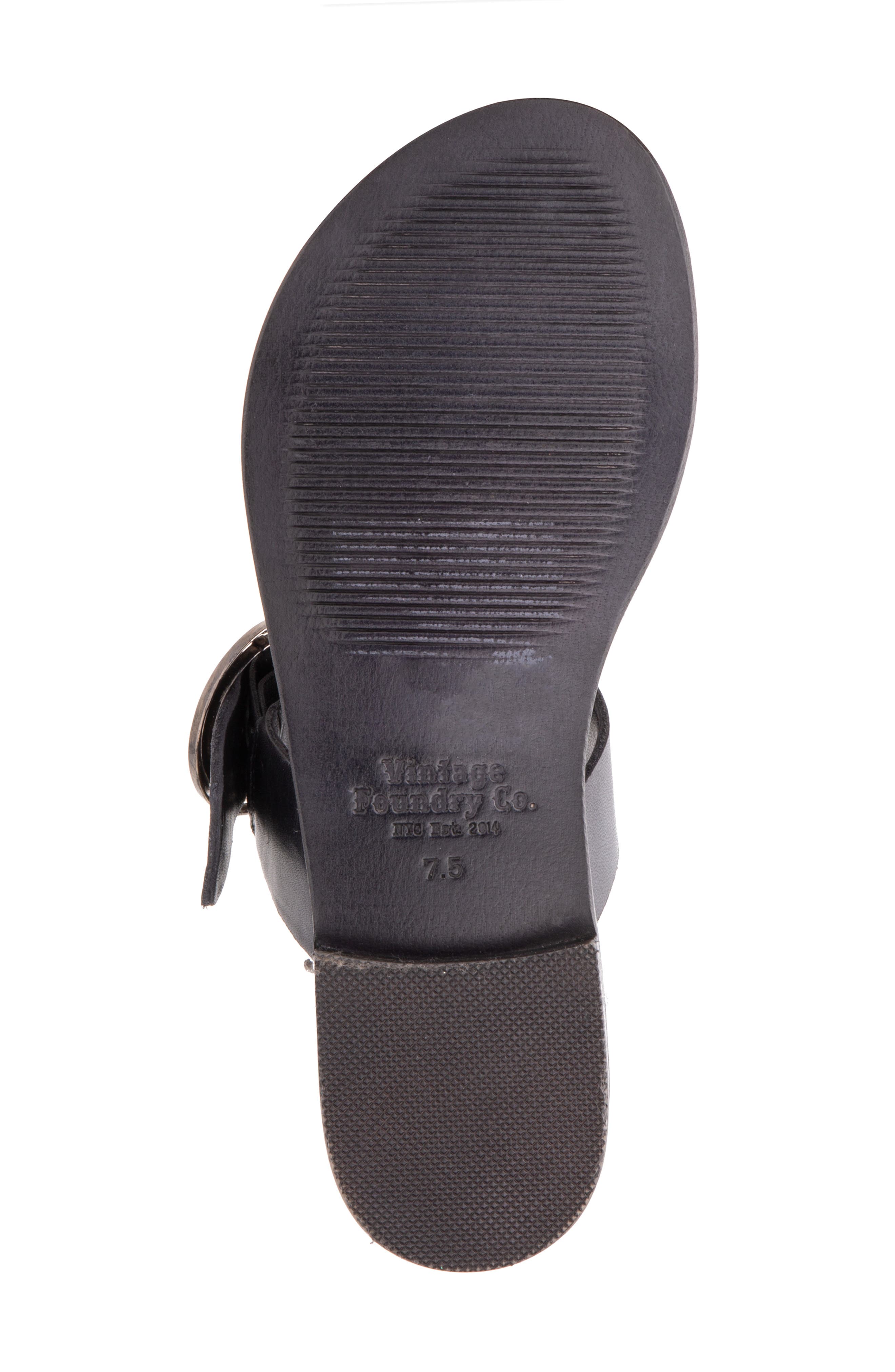 VINTAGE FOUNDRY Lilith Leather Flat Sandal (Women) | Nordstromrack
