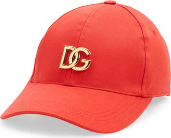 Dolce&Gabbana Metallic DG Logo Baseball Cap | Nordstrom