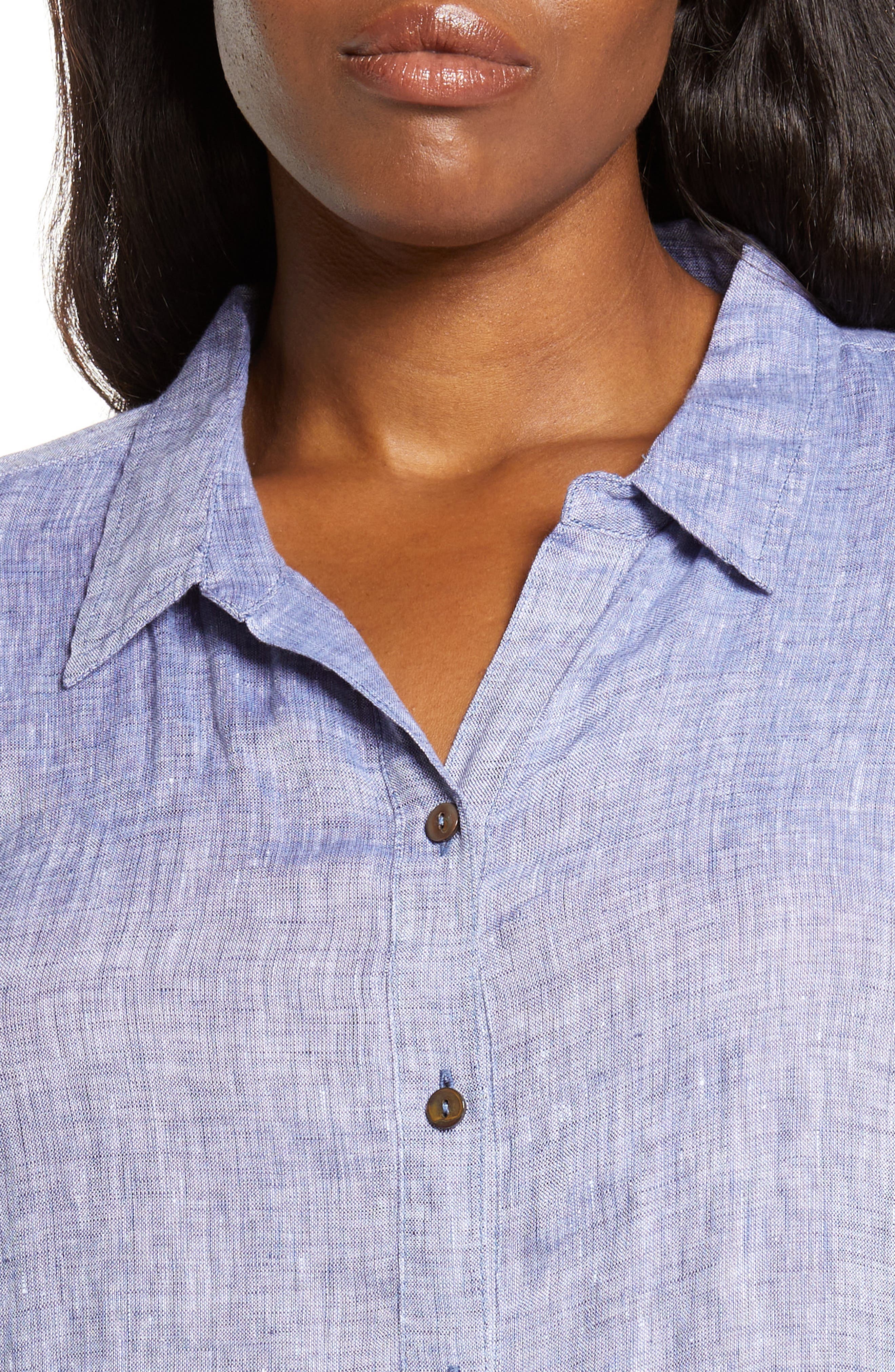 NIC+ZOE Drifty Linen Shirtdress | Nordstromrack