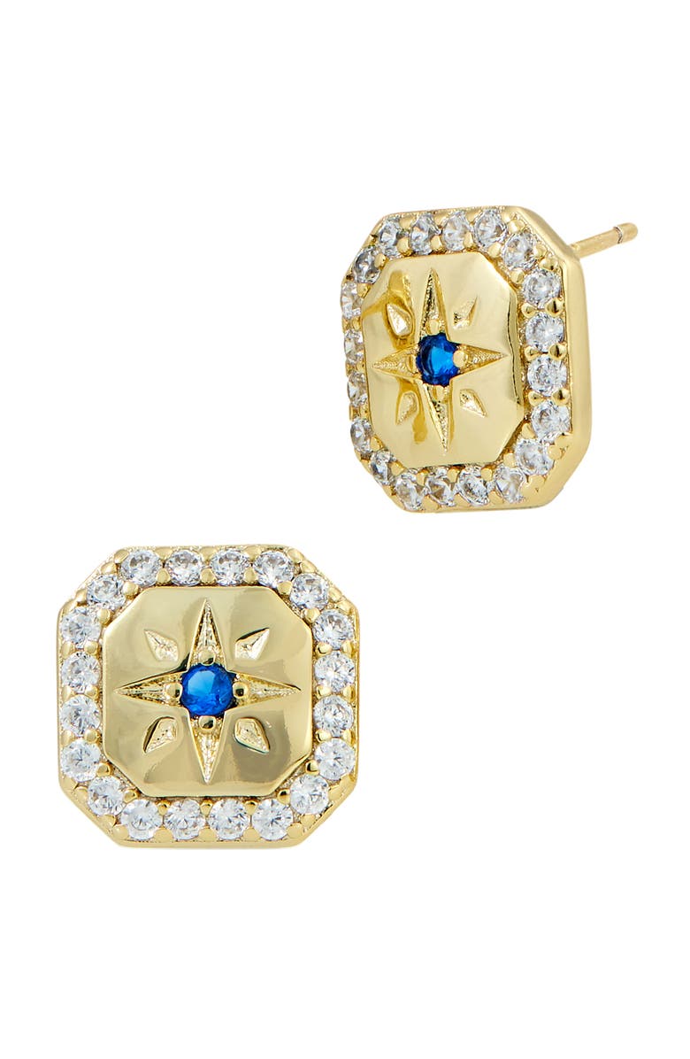 SAVVY CIE JEWELS Crystal Starburst Stud Earrings | Nordstromrack