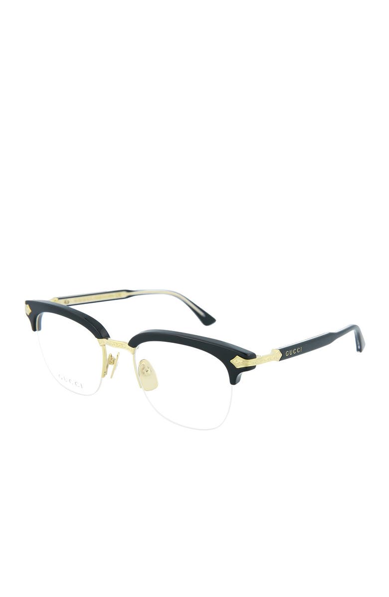 Gucci 50mm Brow Bar Optical Frames | Nordstromrack