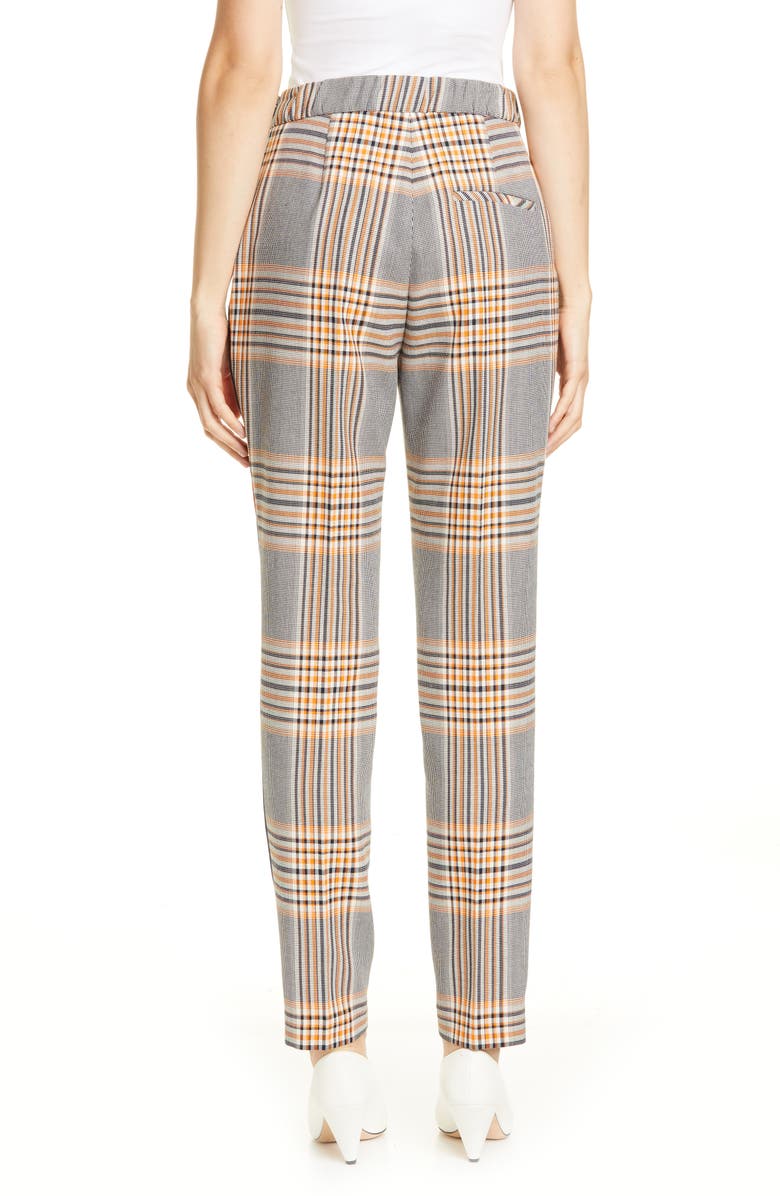 HUGO Herani Windowpane Plaid Side Stripe Suit Pants | Nordstromrack