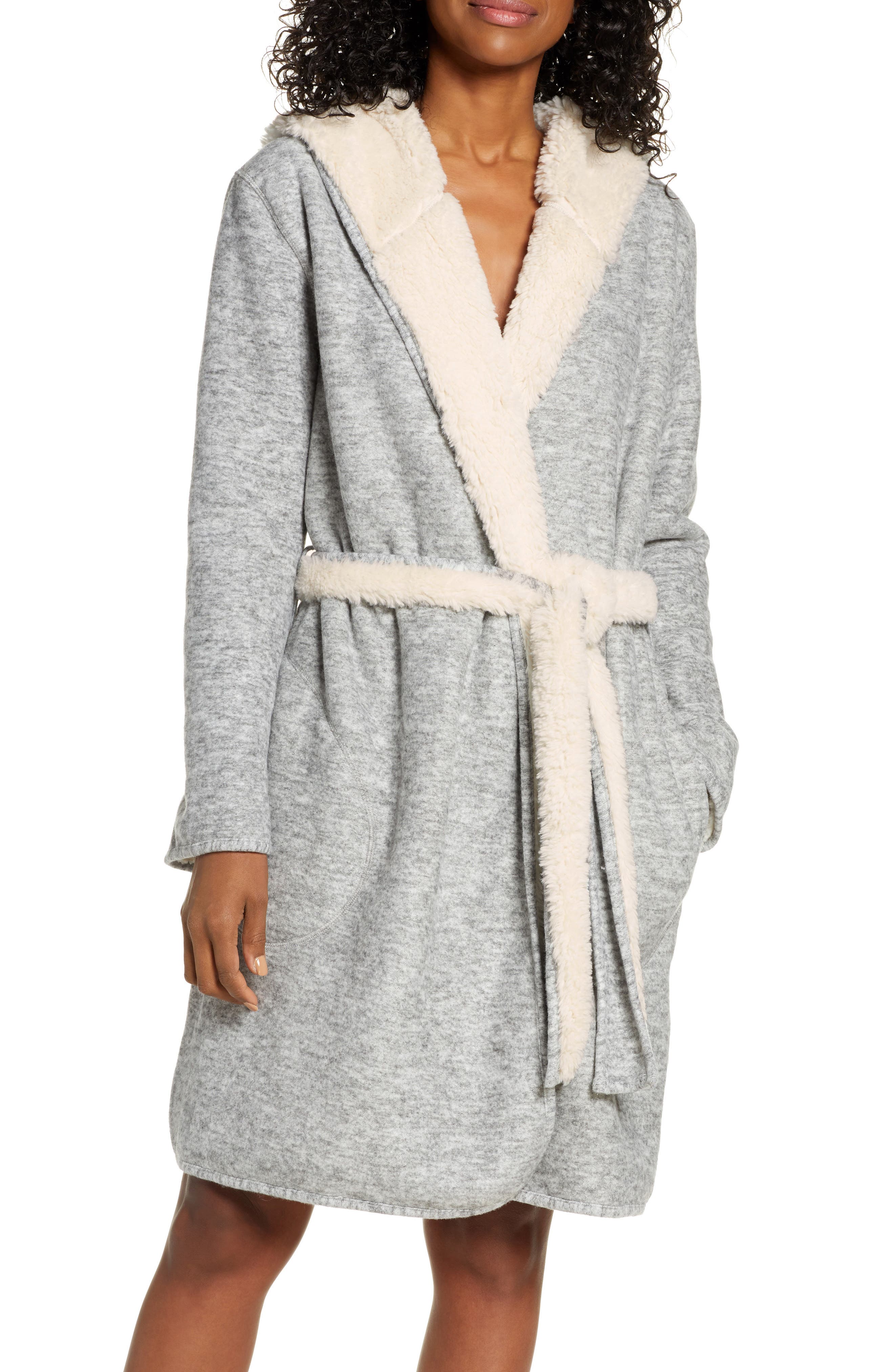 UGG® Portola Reversible Hooded Robe | Nordstrom