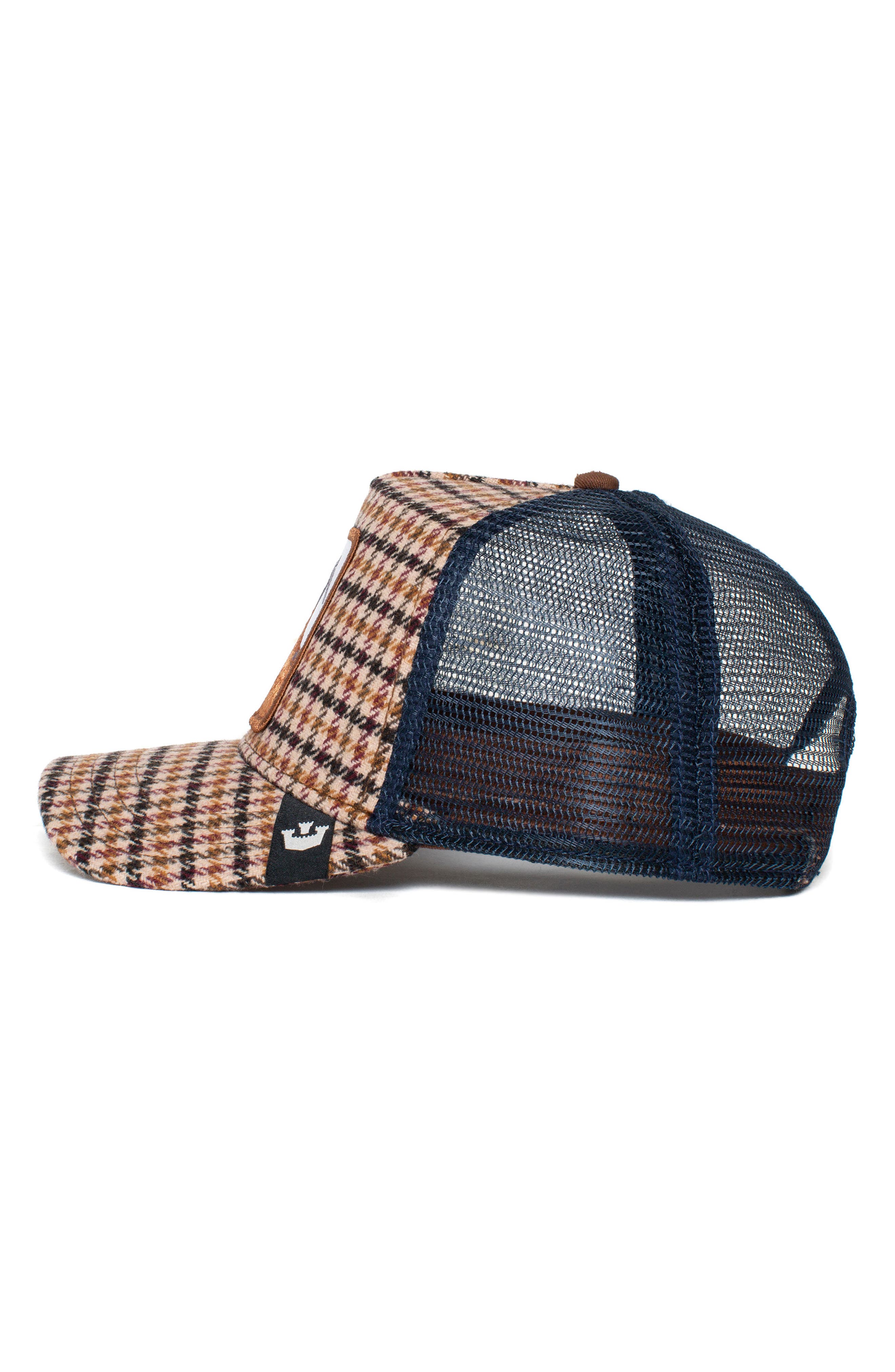 Goorin Bros. Good Kid Goat Patch Check Trucker Hat | Nordstromrack