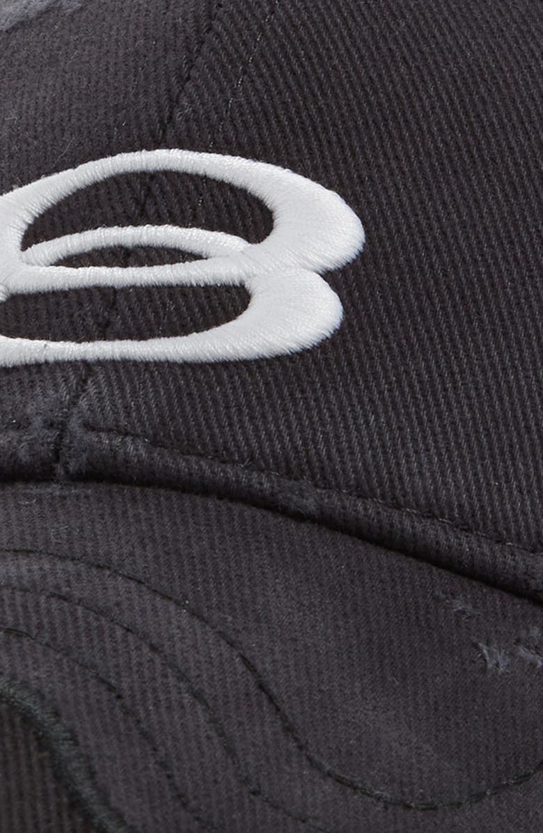 Balenciaga Double Unity Embroidered Distressed Baseball Cap | Nordstrom