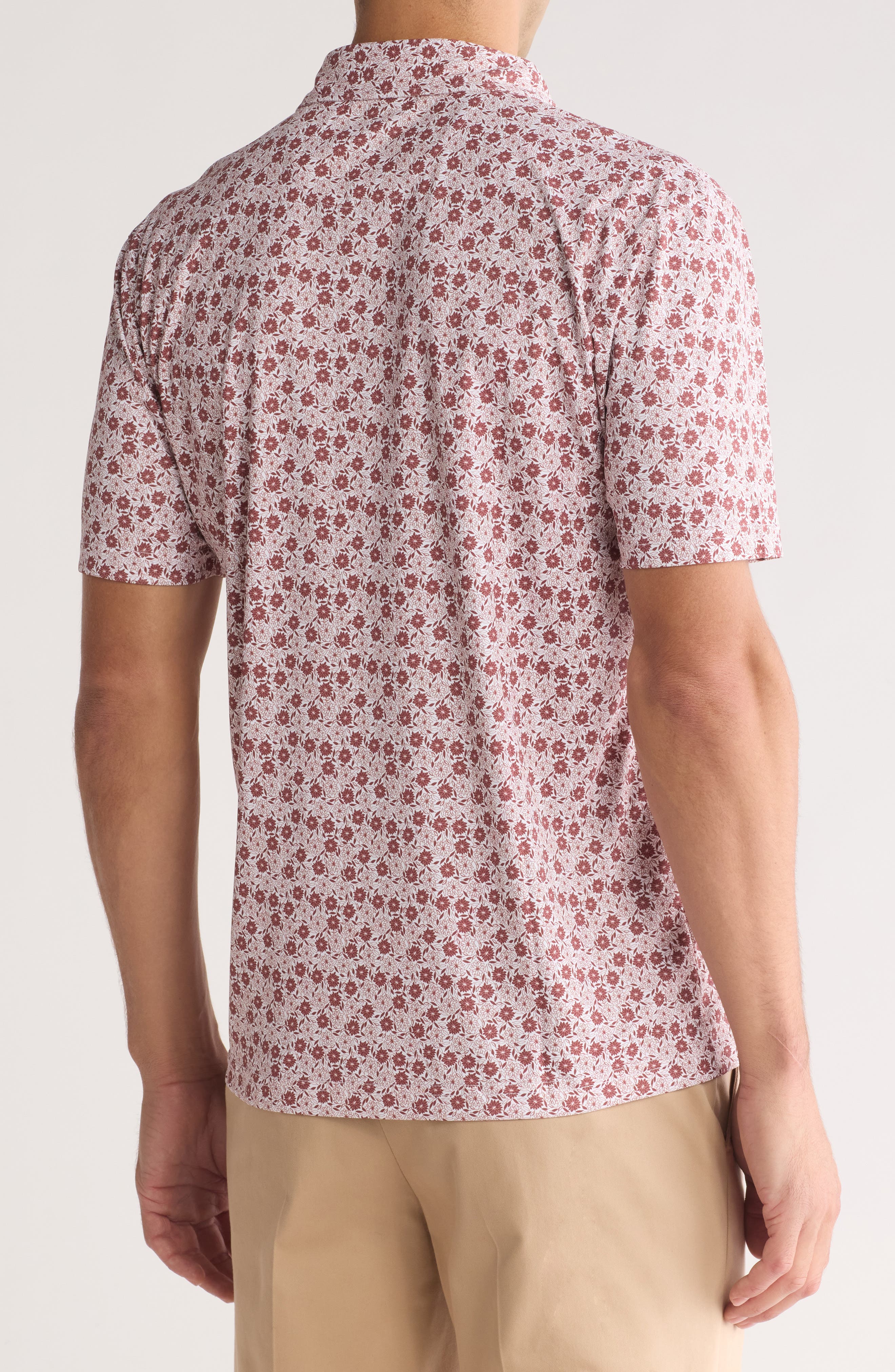 Swannies Clark Floral Print Golf Polo | Nordstromrack