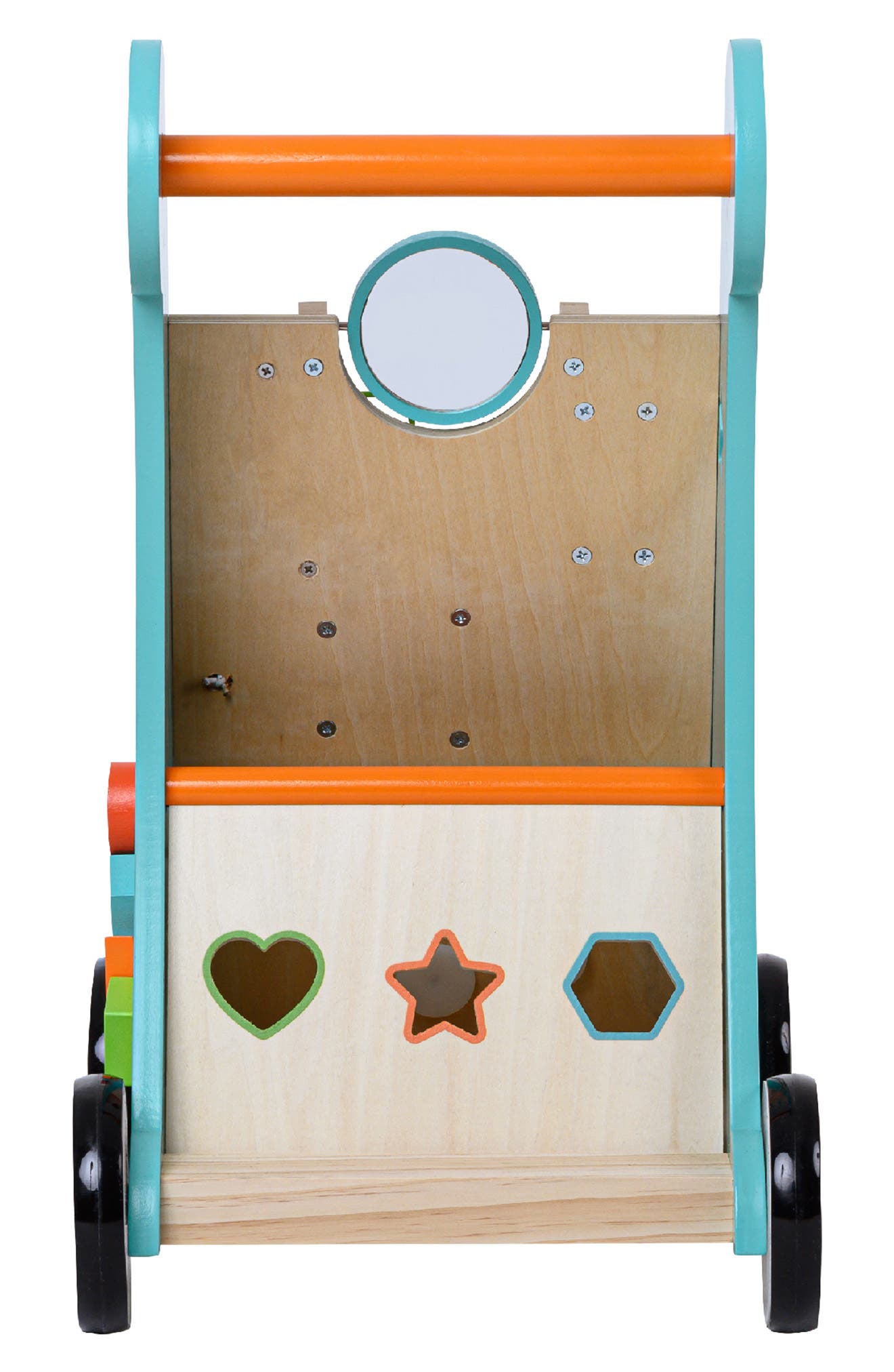 Teamson Kids Preschool Play Lab Wooden Walker & Activity Station ...