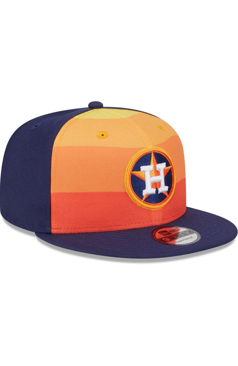 New Era Men's New Era Orange Houston Astros 2024 Batting Practice ...