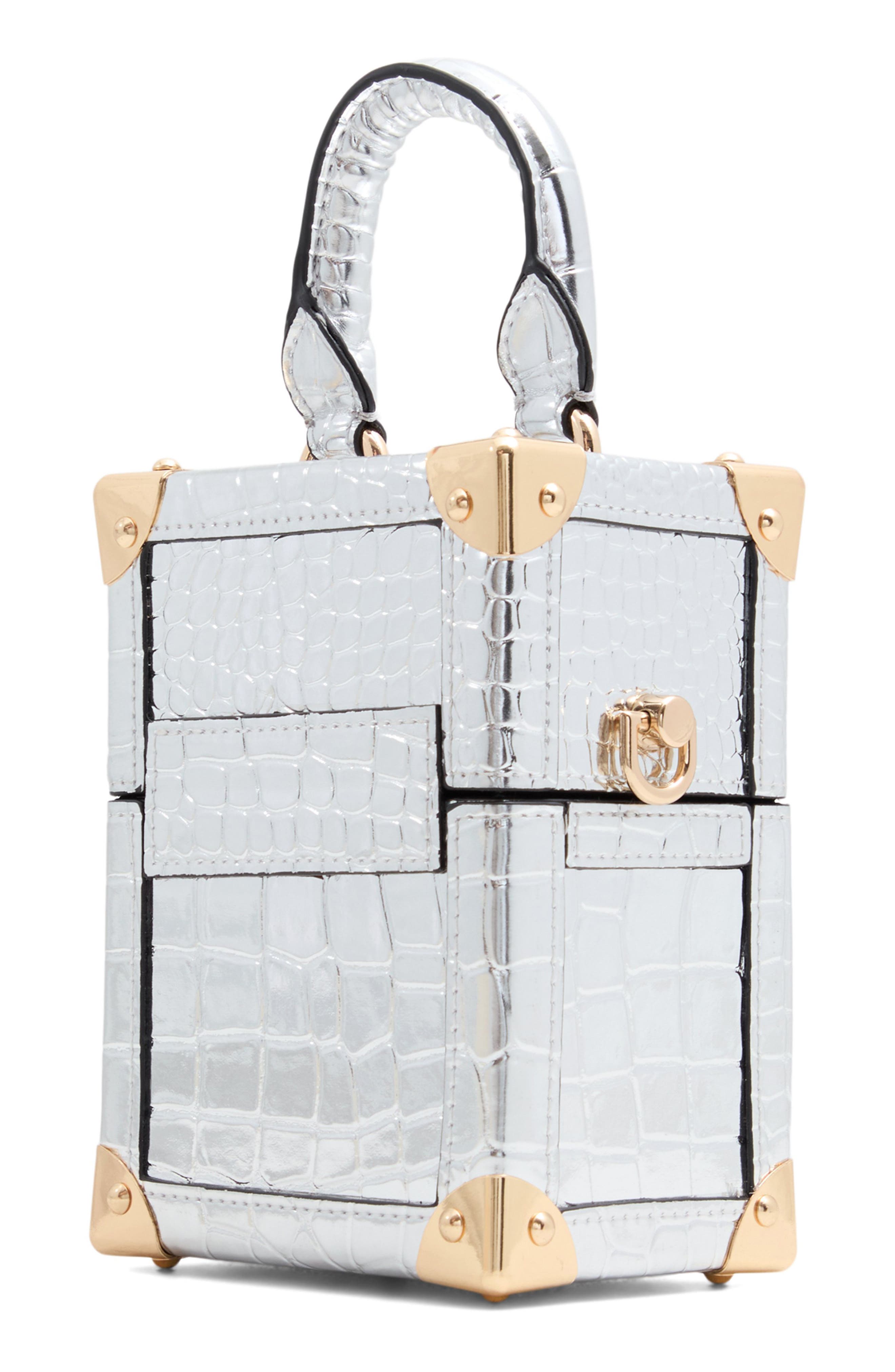 ALDO Zephyrinex Croc Embossed Handbag | Nordstrom