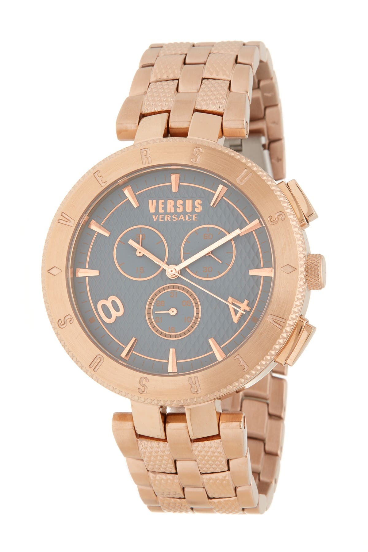 VERSUS Versace Men's Logo Gent Chronograph Bracelet Watch, 44mm ...