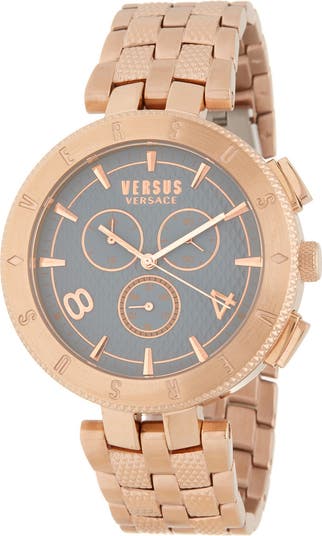 VERSUS Versace Men's Logo Gent Chronograph Bracelet Watch, 44mm ...