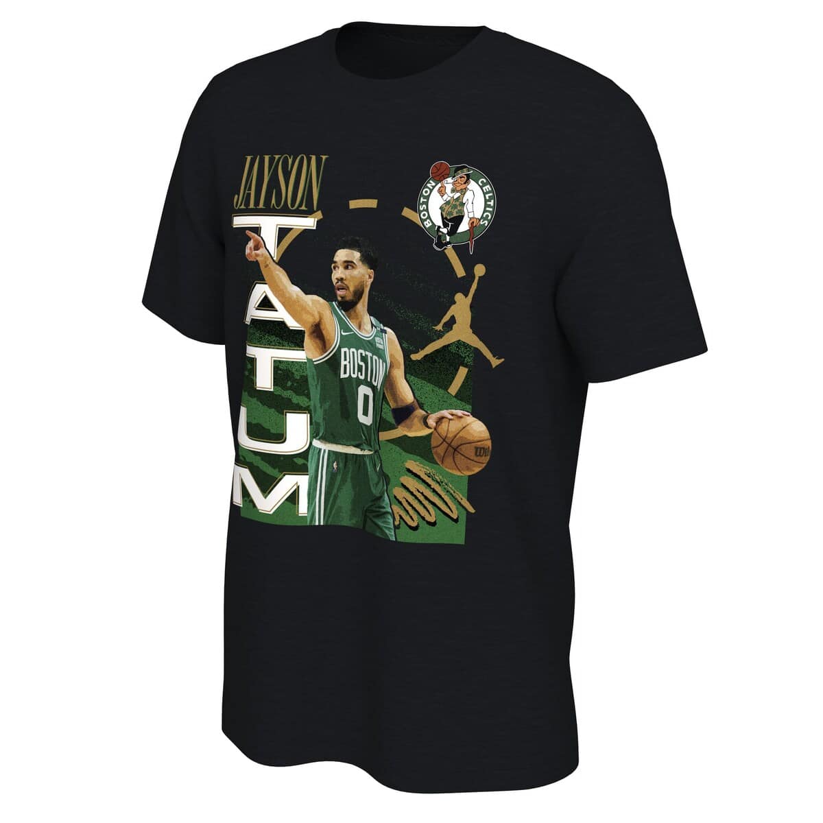 Jordan Brand Men's Jordan Brand Jayson Tatum Black Boston Celtics ...