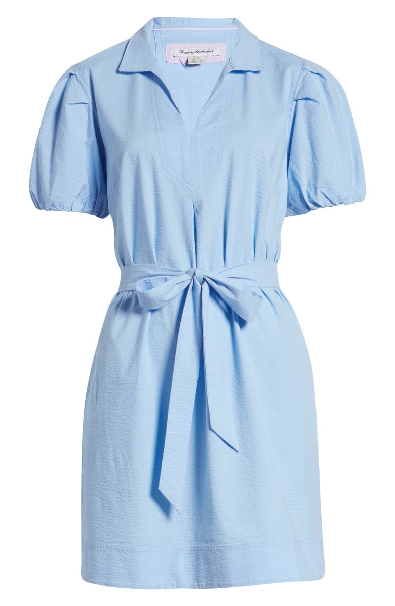 Tommy Bahama Nova Wave Puff Sleeve Tie Belt Shirtdress | Nordstromrack
