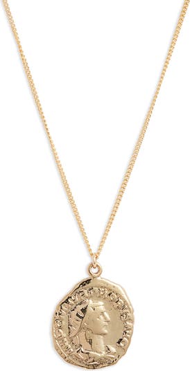 Set & Stones Celine Coin Necklace | Nordstrom