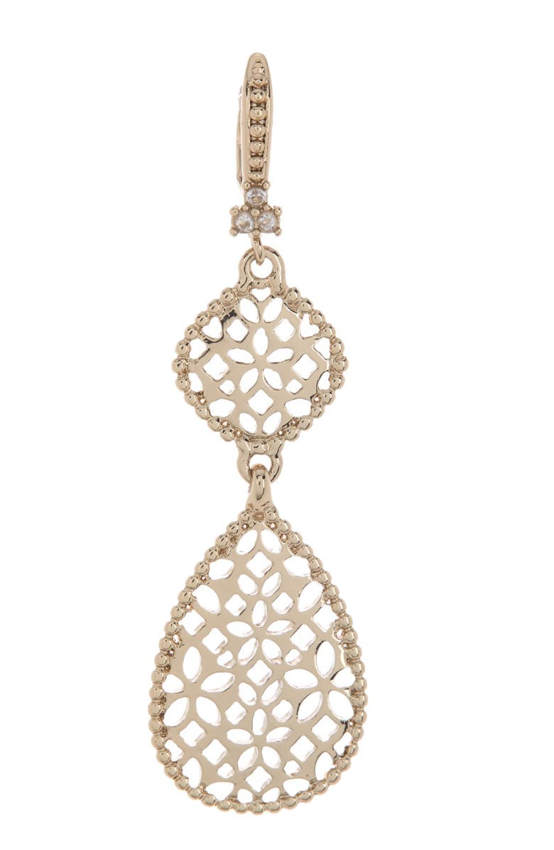 Marchesa Filigree Double Drop Earrings | Nordstromrack