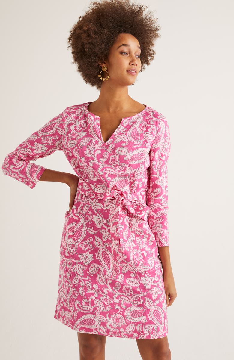 Boden Kelsey Linen Tunic Dress | Nordstrom