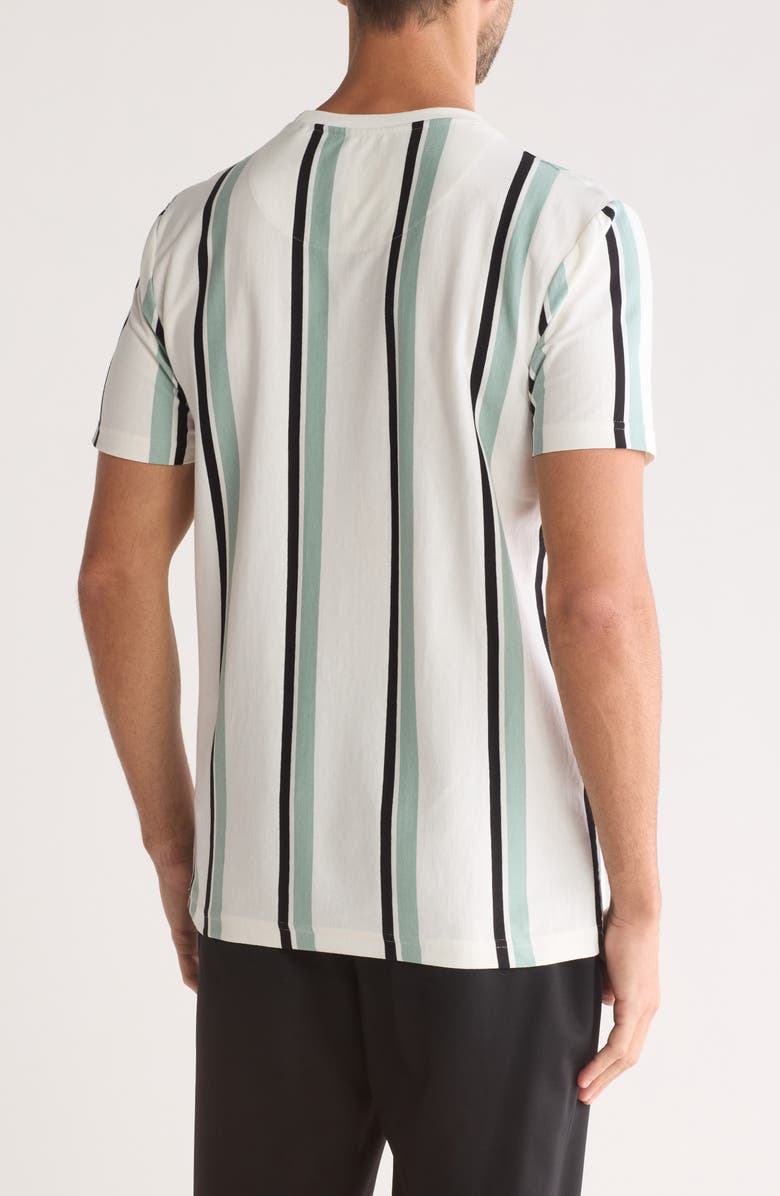 DENIM AND FLOWER Vertical Stripe T-Shirt | Nordstromrack