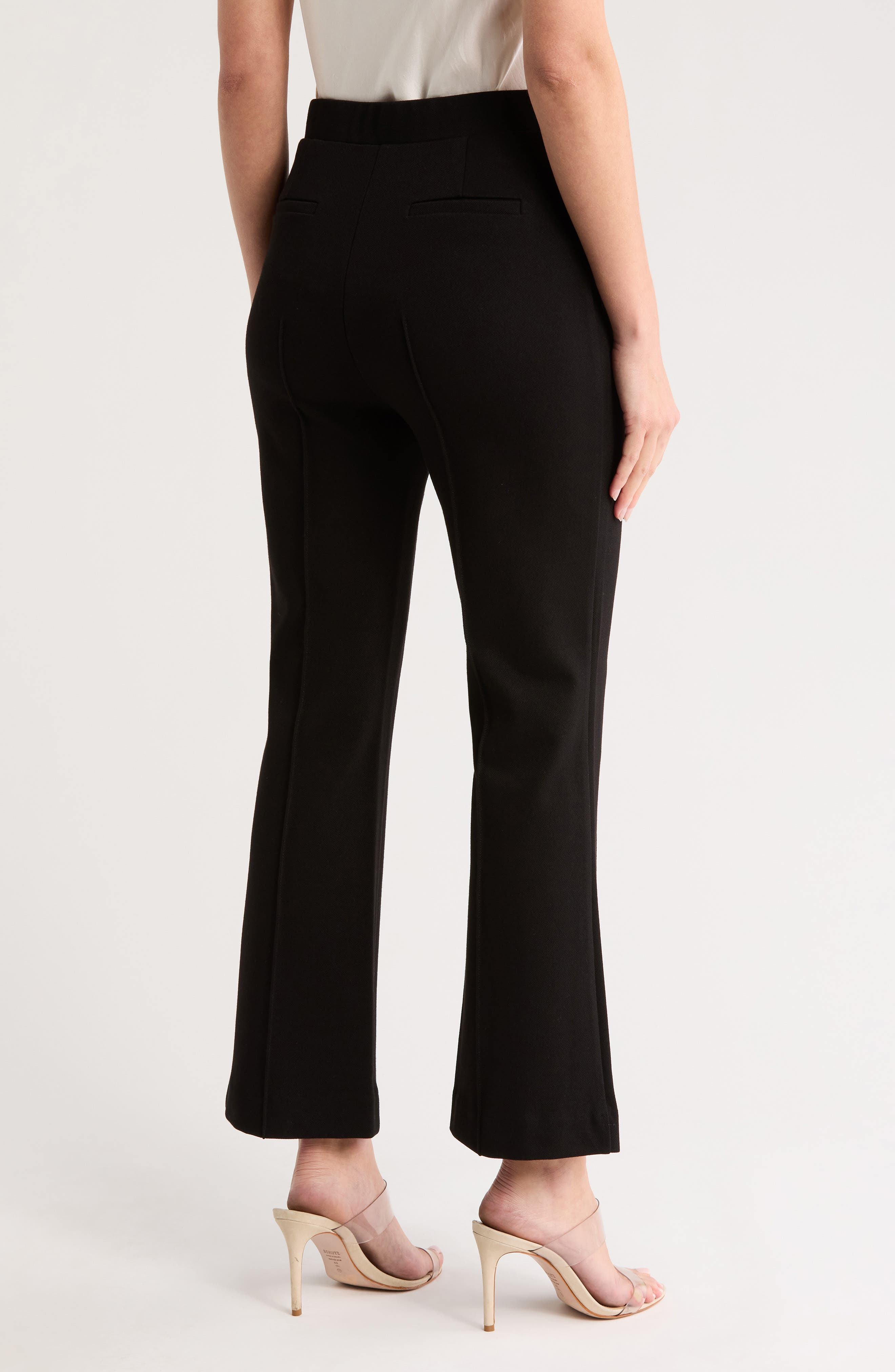 Gemma + Jane Fitted Flare Pintuck Pants | Nordstromrack