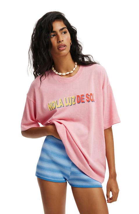 Women's Pink Graphic Tees | Nordstrom