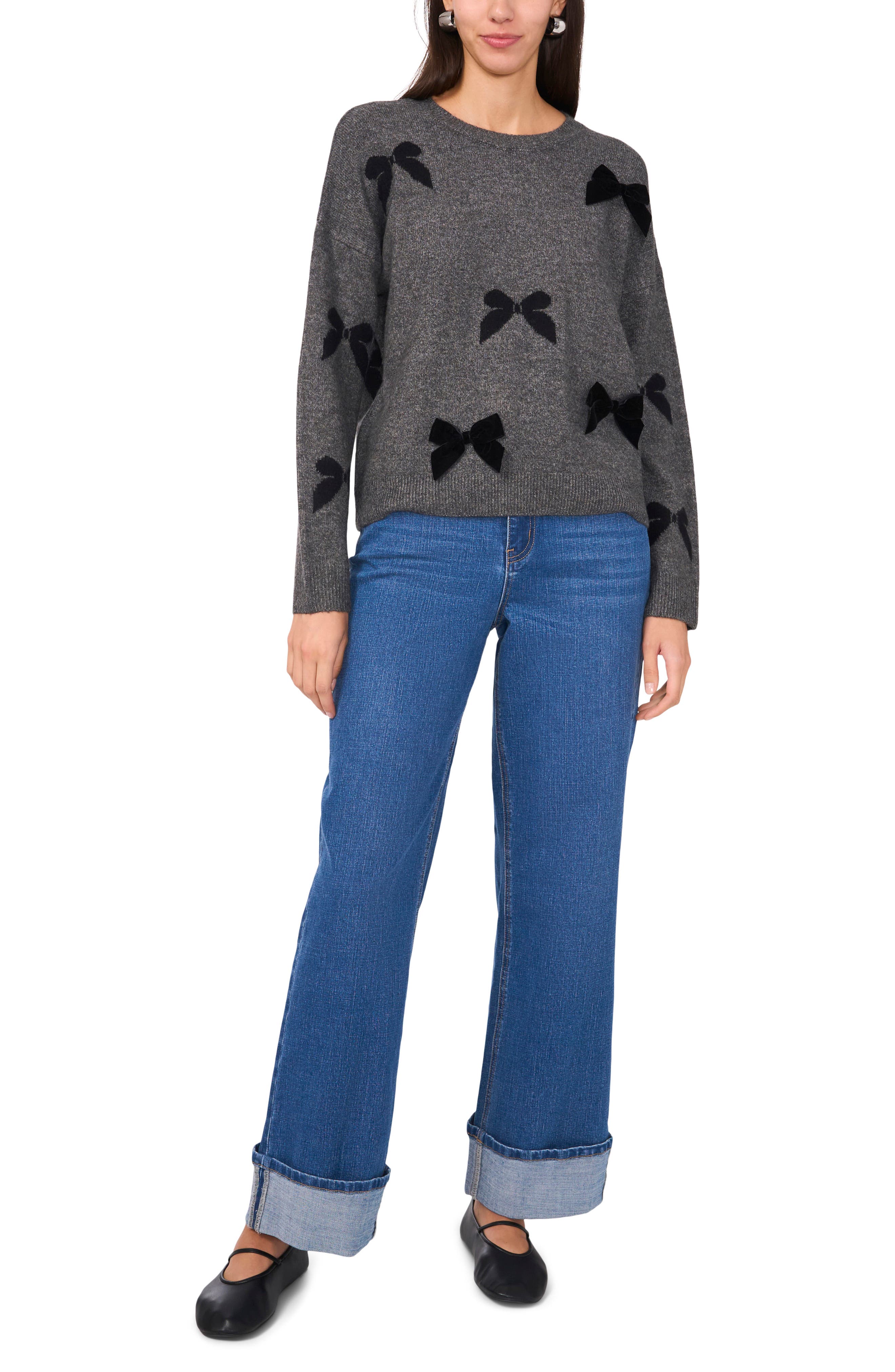 1.STATE Bow Sweater | Nordstromrack
