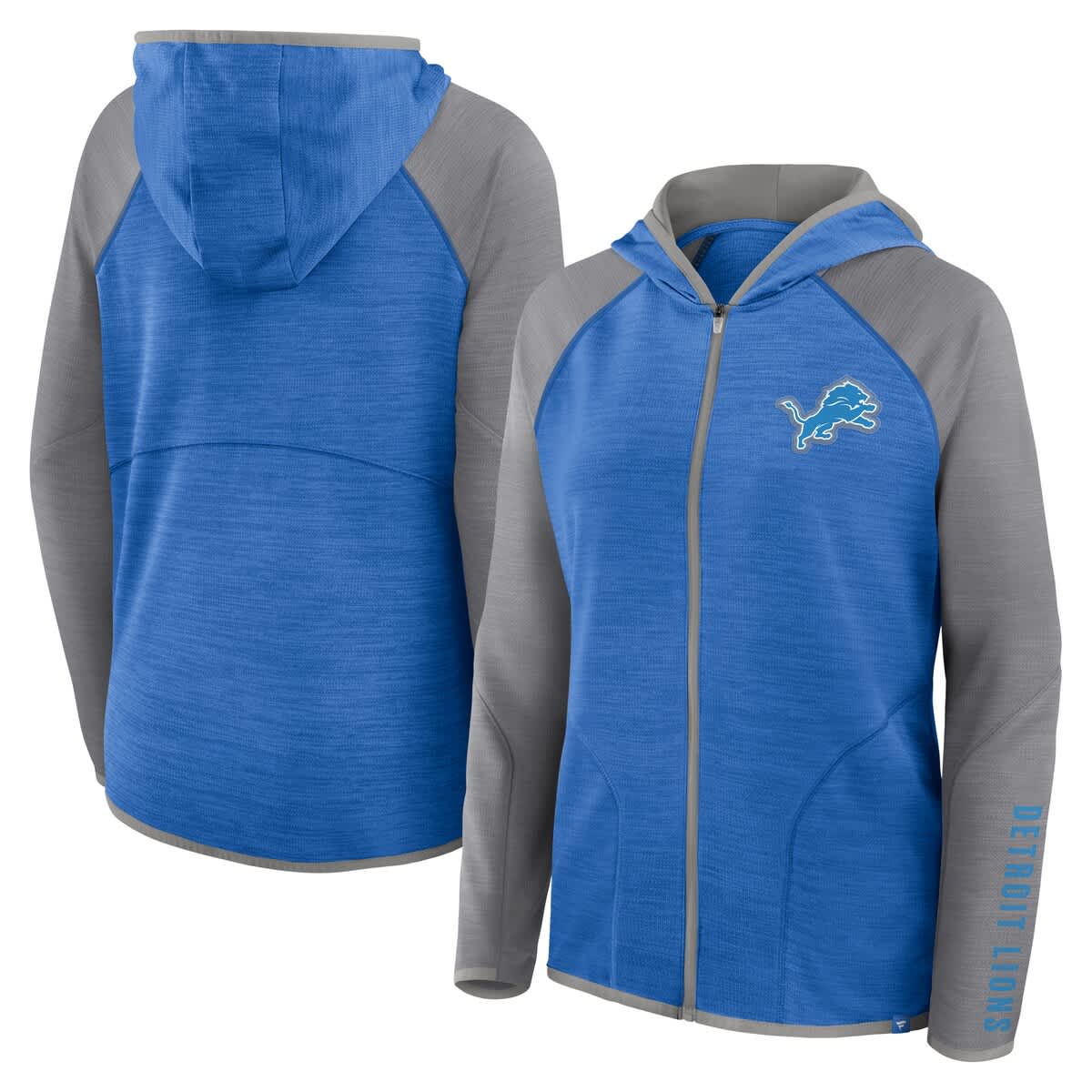 FANATICS Women's Fanatics Blue/Gray Detroit Lions Redzone End Around ...