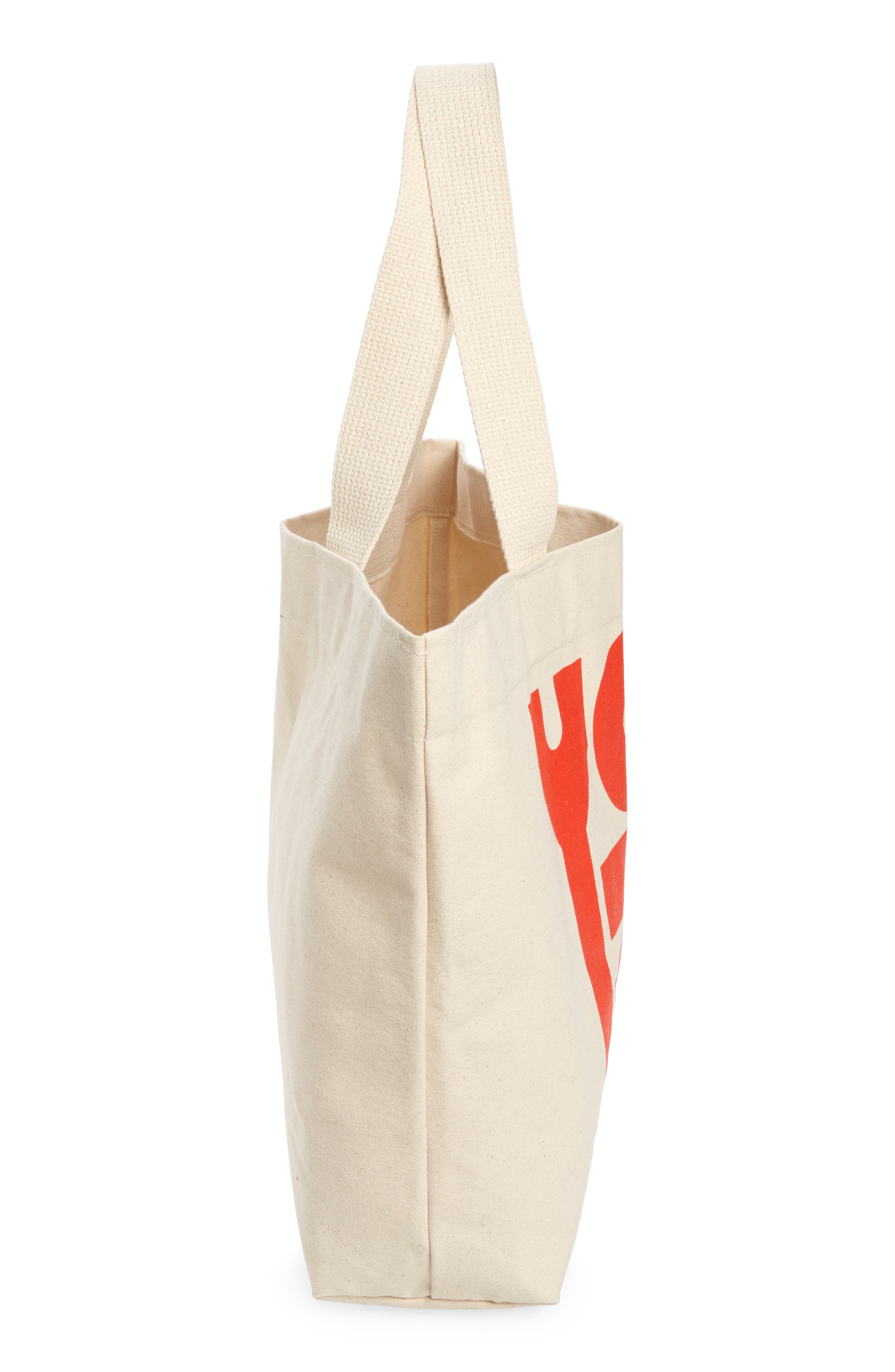 YOWIE Big Logo Graphic Canvas Shopper | Nordstromrack