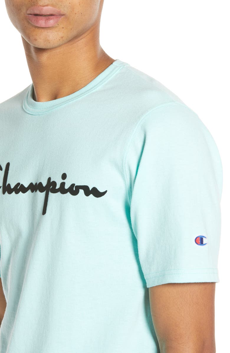 Champion Vintage Flock Print Logo T-Shirt | Nordstrom