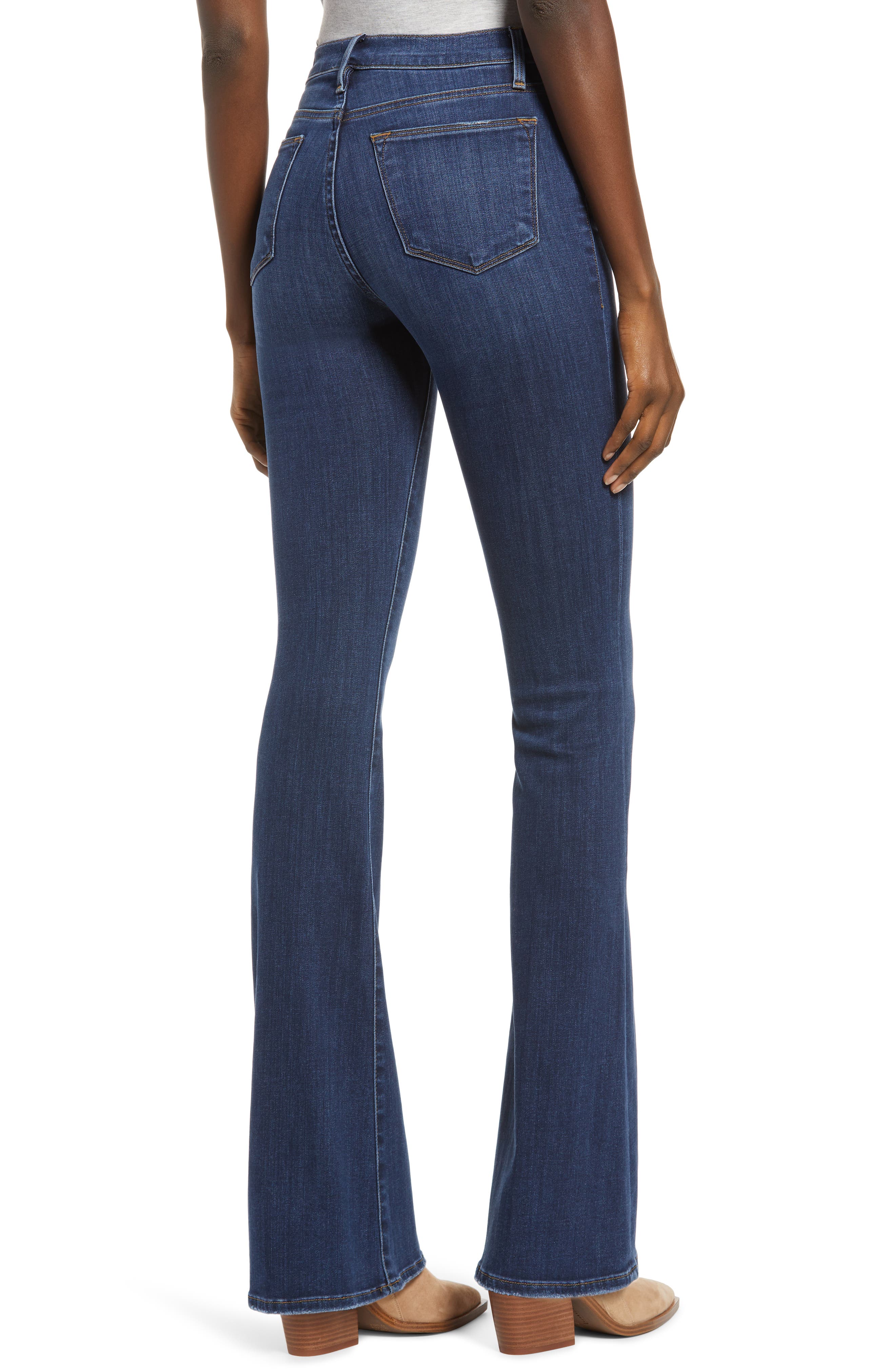 FRAME Le High Waist Flare Jeans | Nordstrom