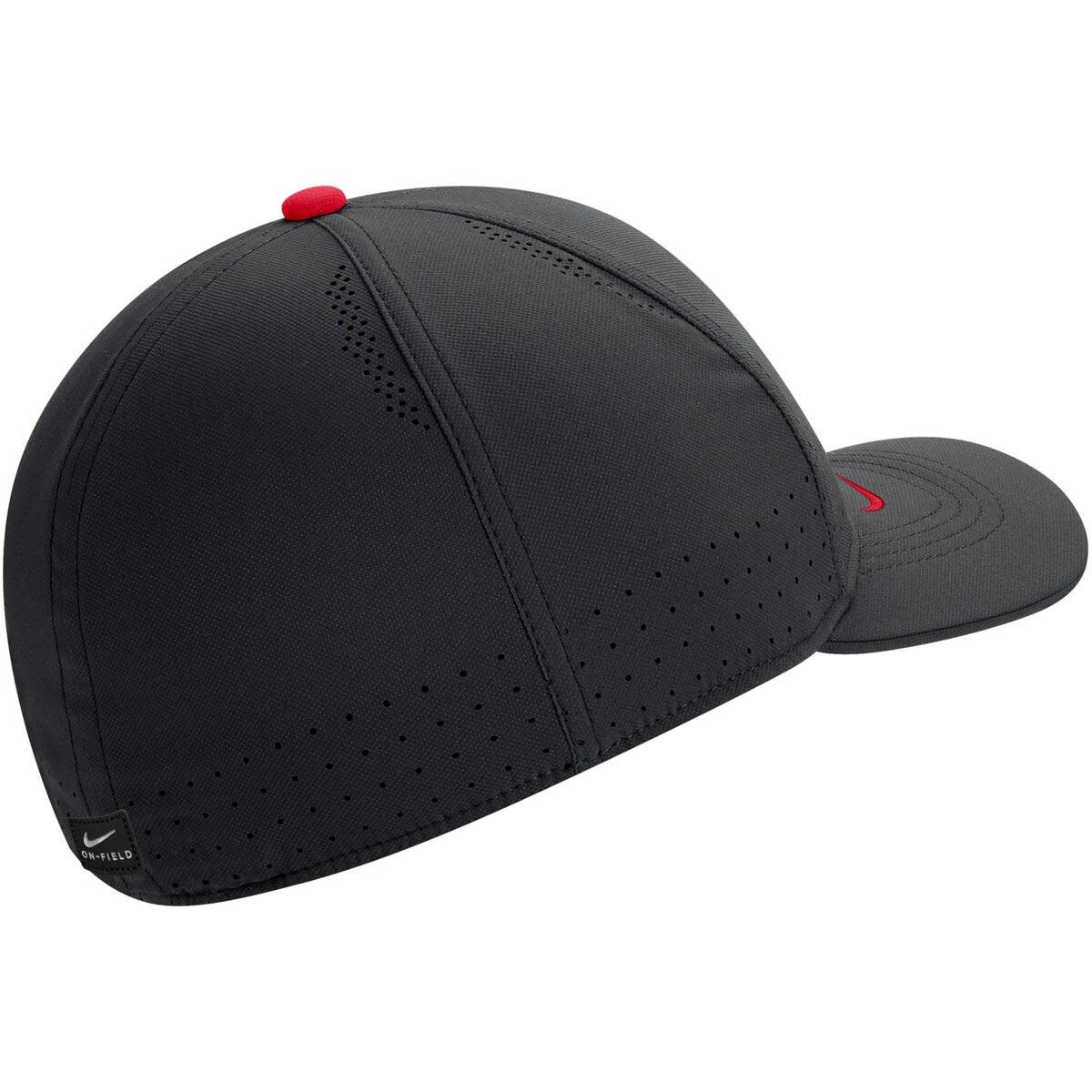 Nike Men's Nike Black Team USA Sideline Classic99 Swoosh Flex Hat ...