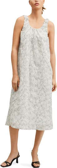 MANGO Floral Print Cotton Sundress | Nordstrom