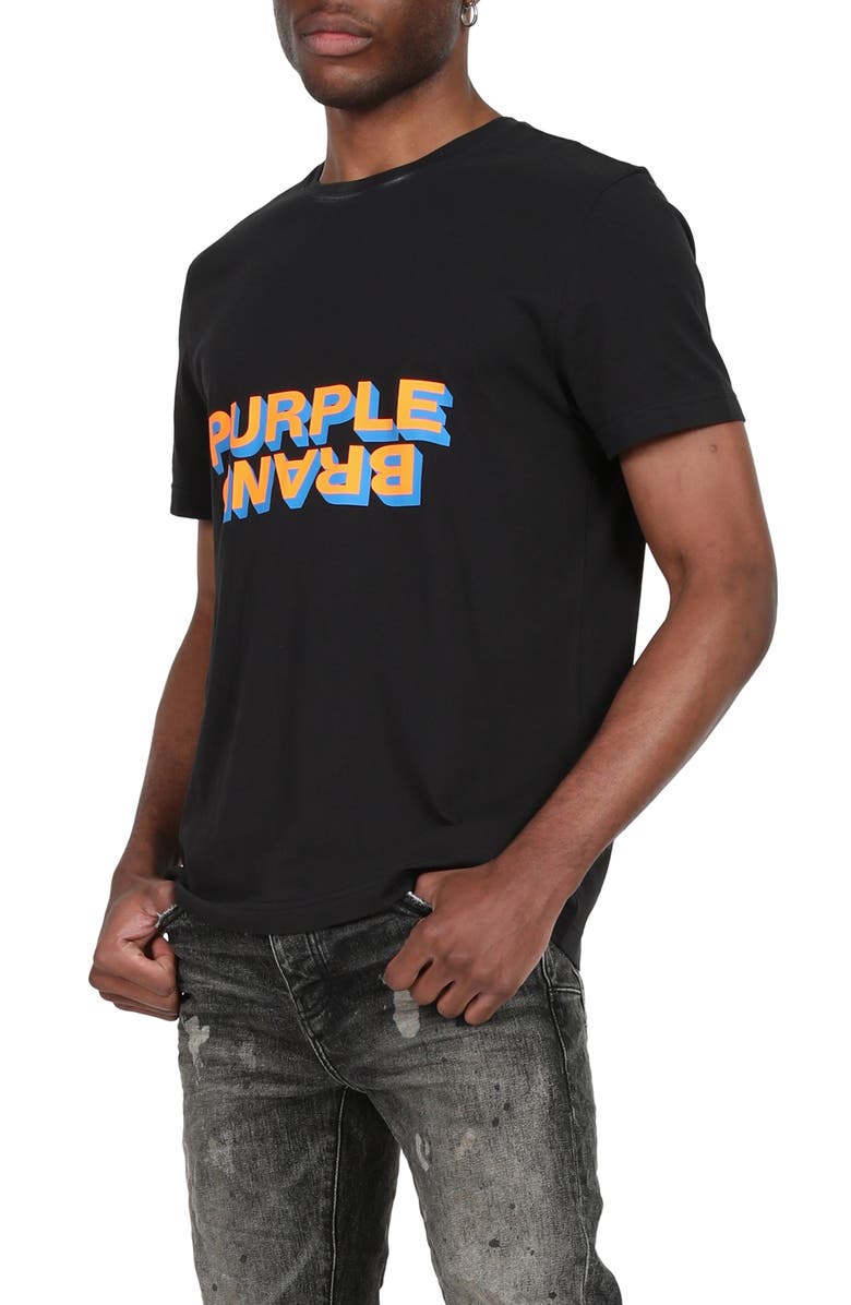 PURPLE BRAND Cotton Graphic Logo Tee | Nordstromrack