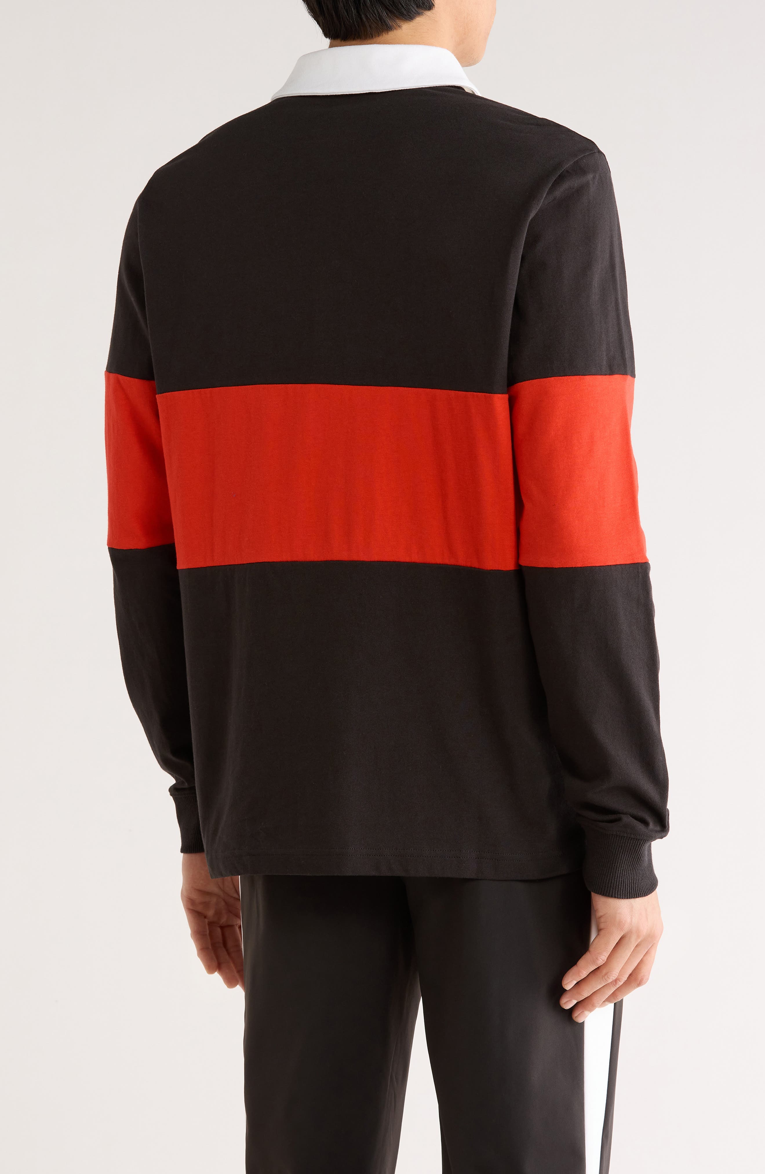 PUMA Sport Colorblock Long Sleeve Rugby Polo | Nordstromrack