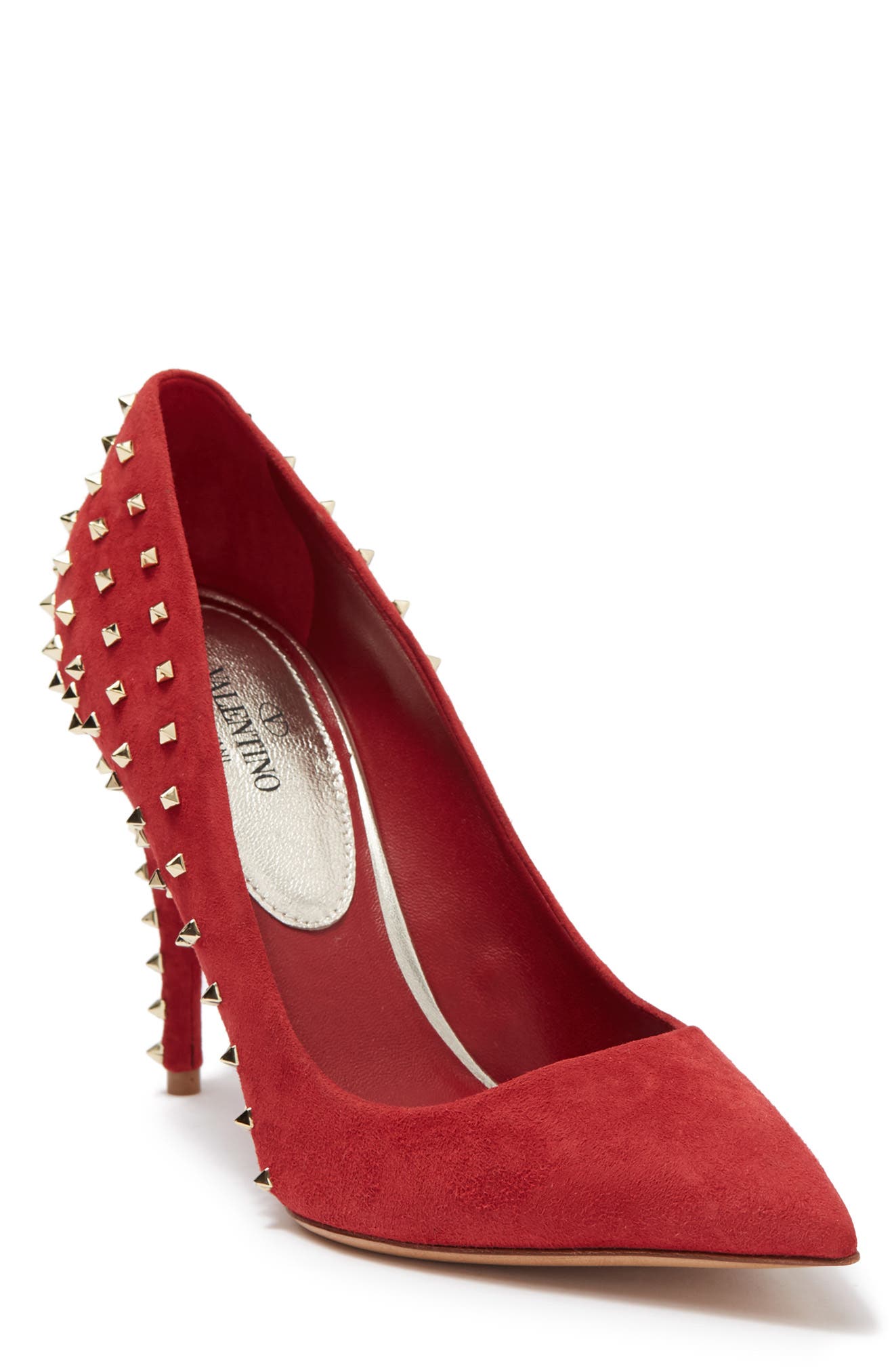 Valentino Garavani Valentino Pyramid Stud Pointed Toe Pump | Nordstromrack