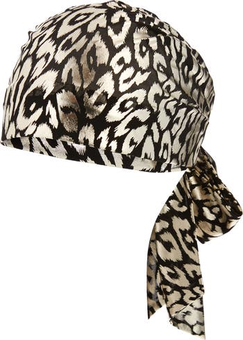 Eugenia Kim Gigi Leopard Print Head Scarf | Nordstrom