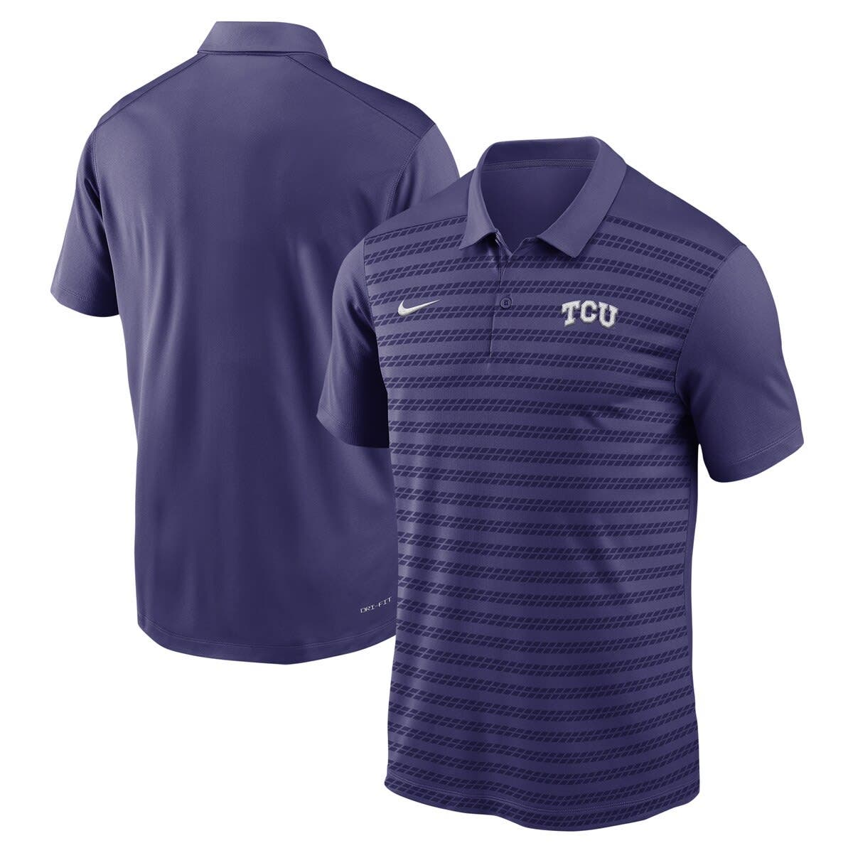 Nike Men's Nike Purple TCU Horned Frogs 2024 Sideline Victory Coaches ...