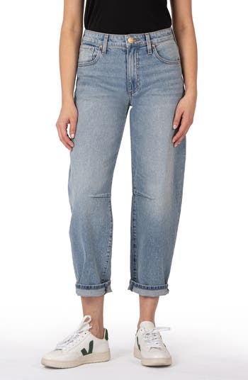 KUT from the Kloth Ashley High Rise Barrel Leg Jeans | Nordstromrack