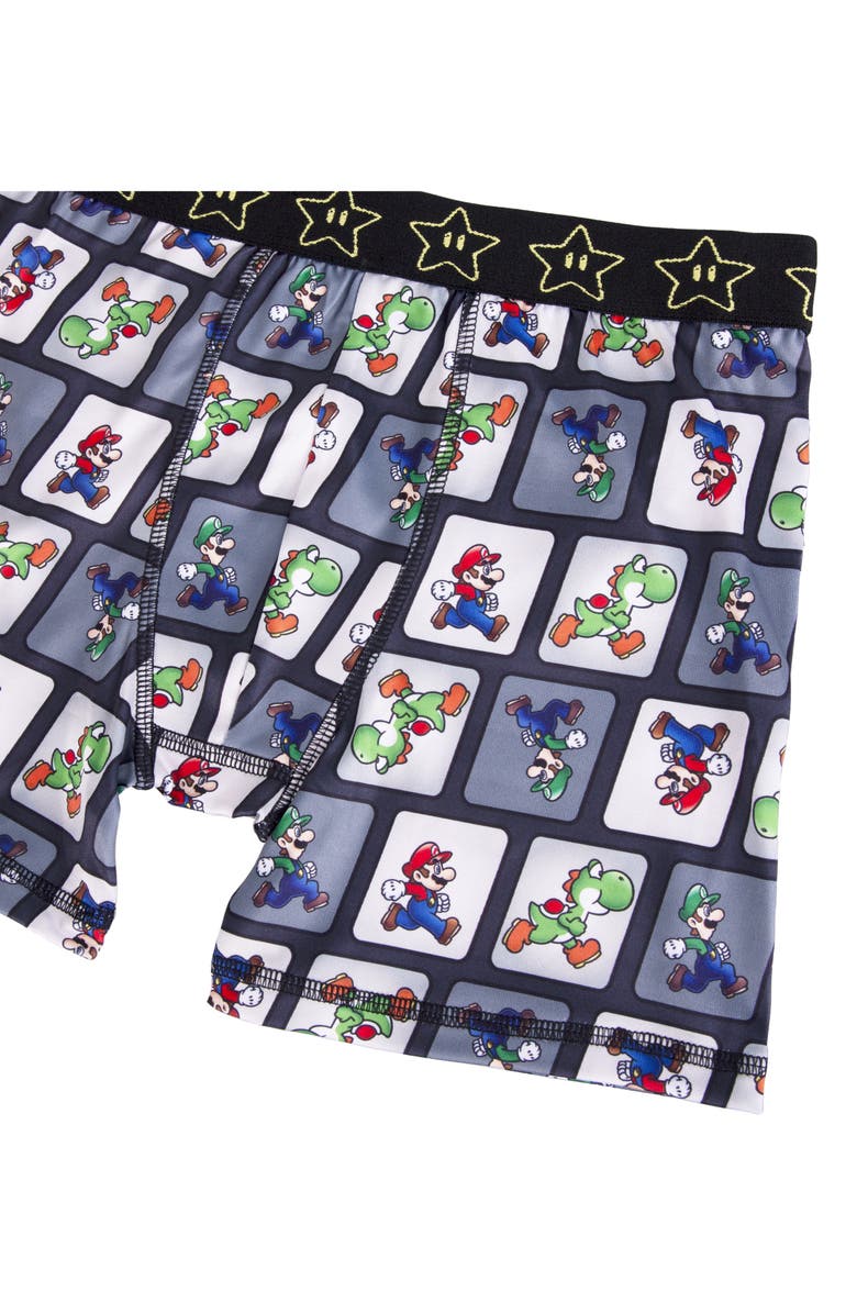 HANDCRAFT Kids' Super Mario 4-Pack Boxer Briefs | Nordstromrack